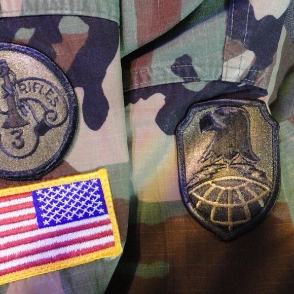 Jackets & Coats | Army Bdu Woodland Uniform Szmed Jacket Space ...